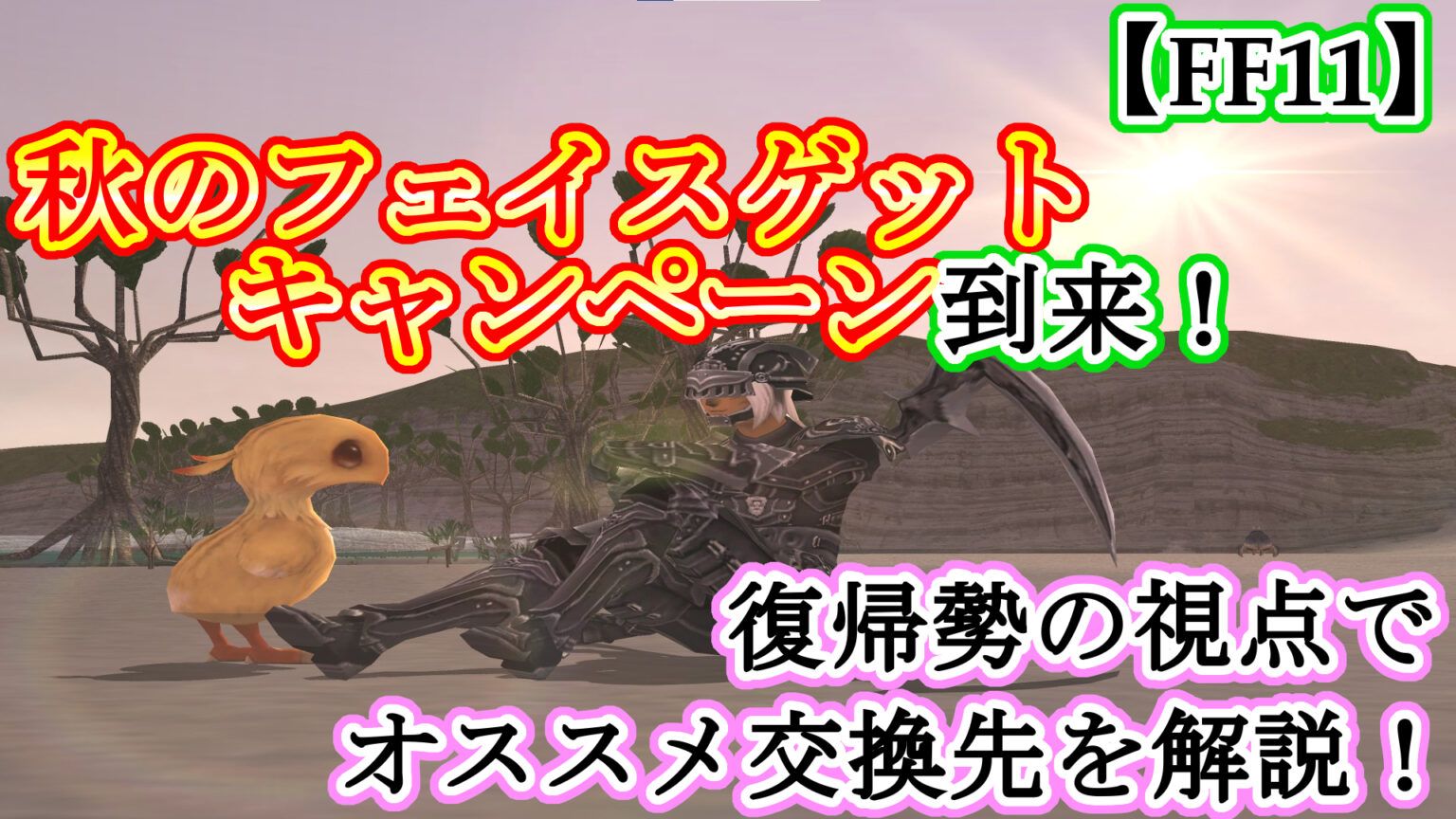 【FF11】銀チケゲット！『珍妙なモンスターを討伐せよ！』4～5 徹底解説！ | 拝啓、最下層より